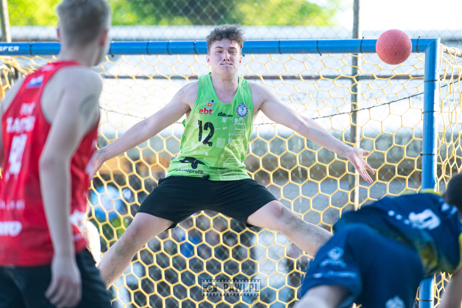 The European summer beach handball season opens for business as Jarun ...